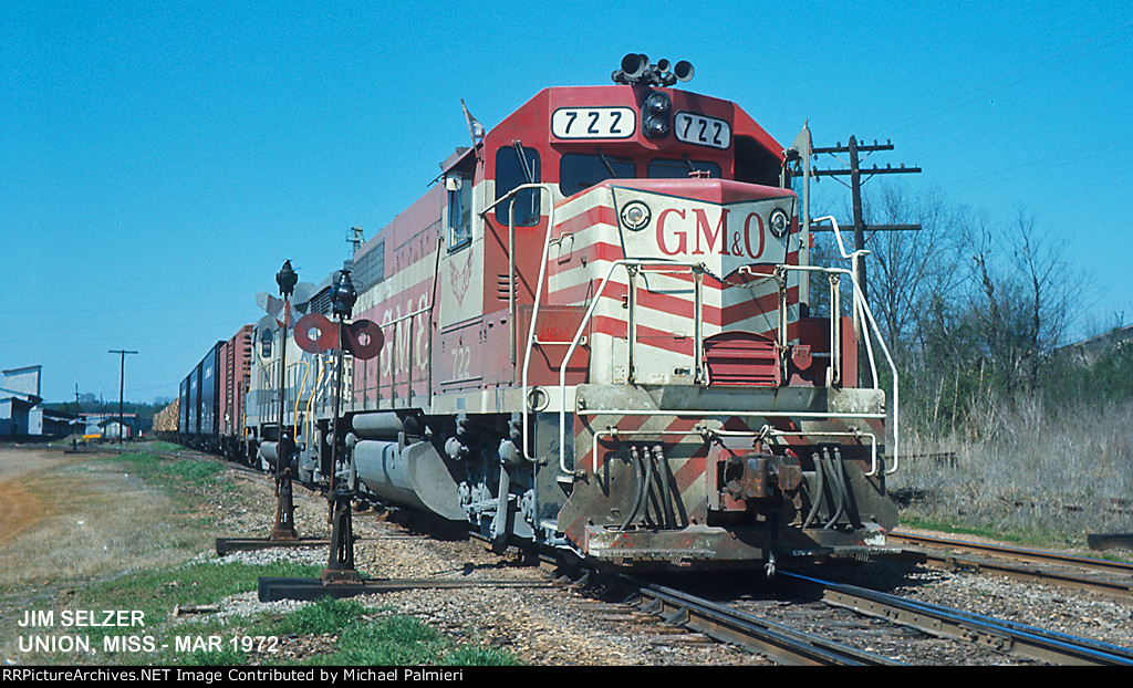 GM&O GP38 722